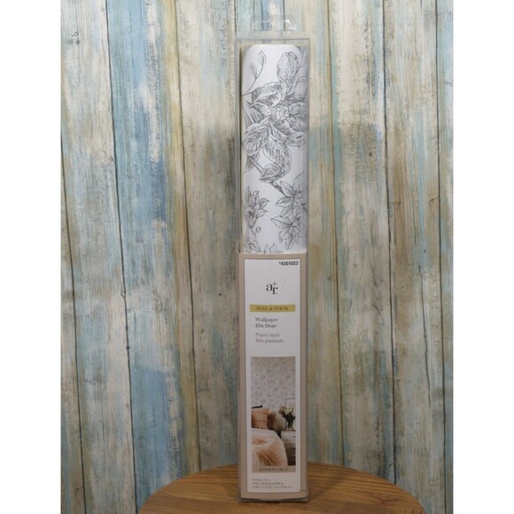 Allen + Roth | Wall Decor | Allen Roth Grey Floral Selfadhesive Peel ...
